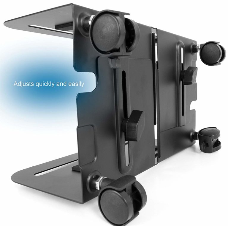 VIVO Base ajustable para CPU de computadora con ruedas – Hooli