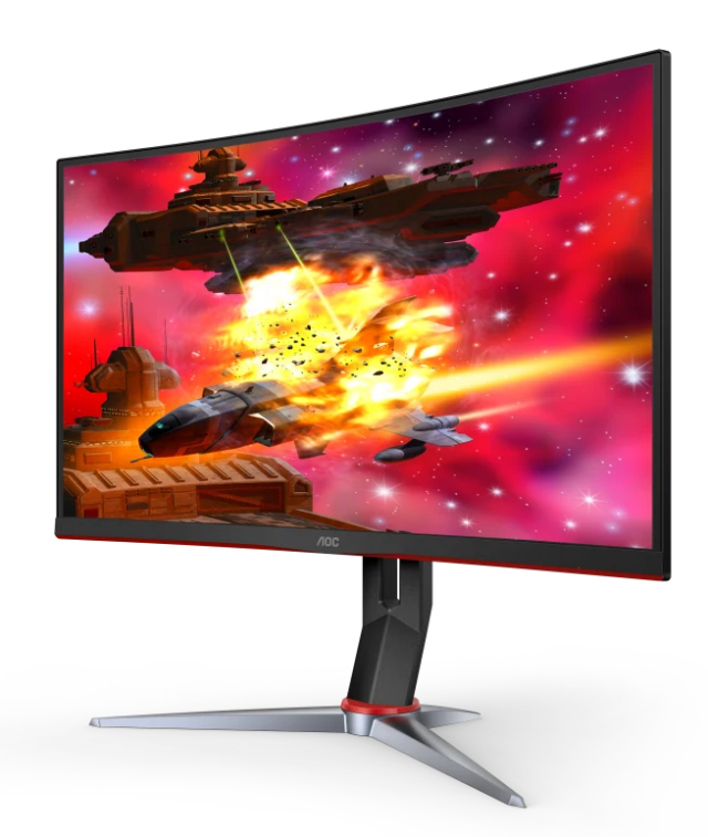 AOC CQ32G2S Monitor LCD curvo de 32″ 2K QHD, 1 ms, 165 Hz, FreeSync – Hooli