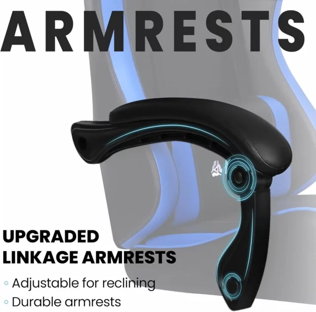 NEO CHAIR N-GEN Silla para Gamers con reposapiés, respaldo alto, cojín ...